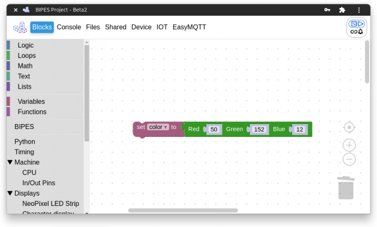 BIPES: Block based Integrated Platform for Embedded Systems