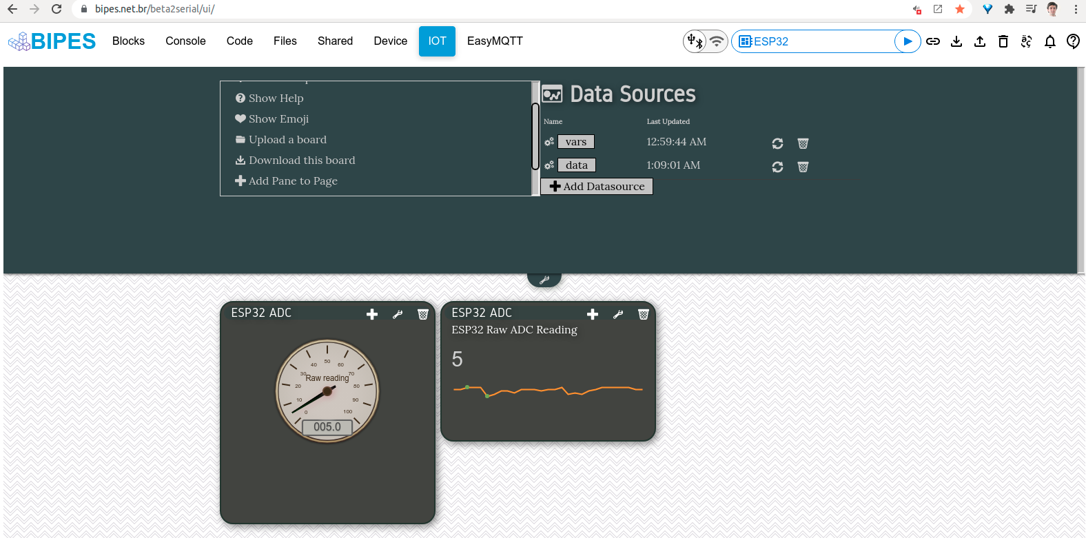 BIPES: Block based Integrated Platform for Embedded Systems